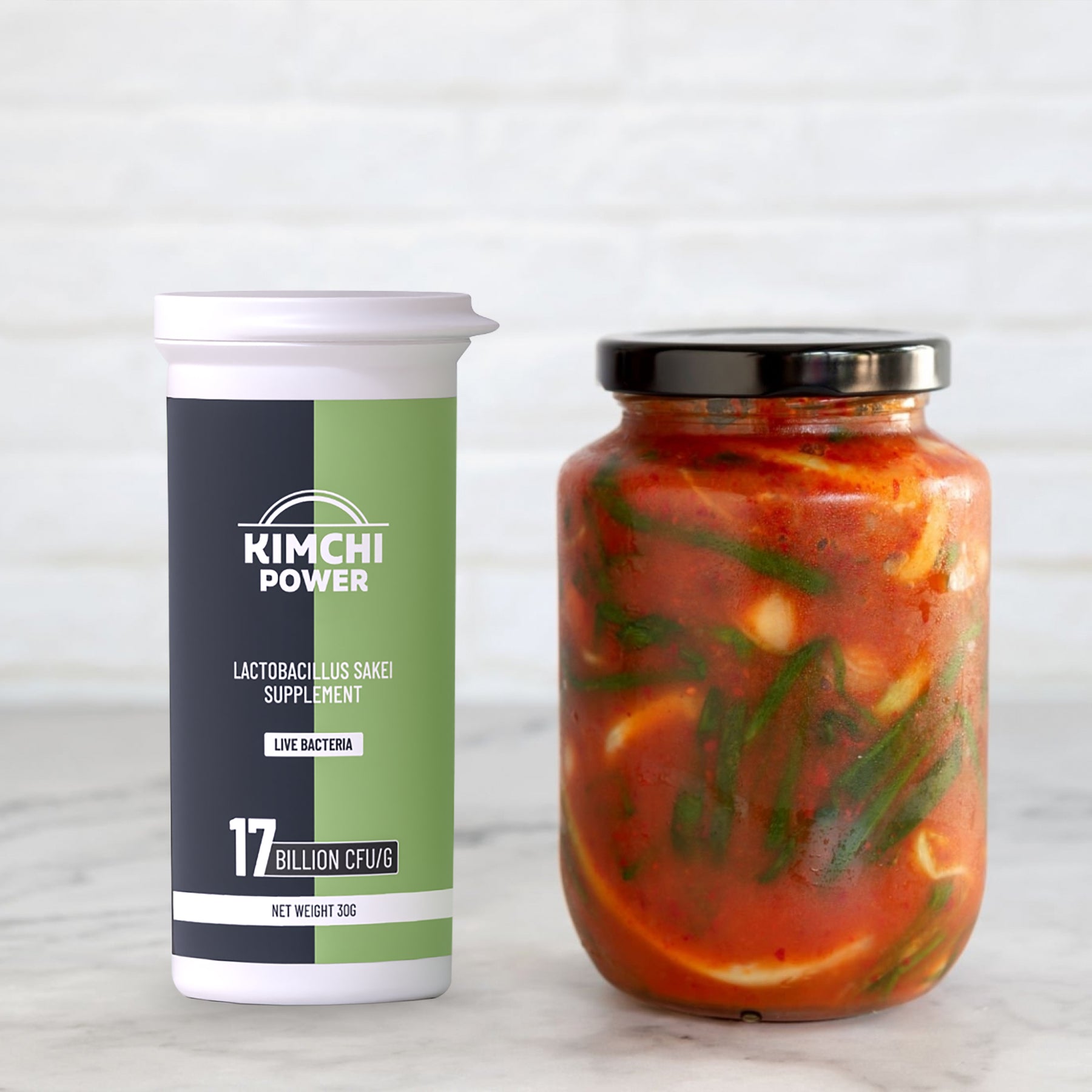 Kimchi Power (30g) - Lactobacillus Sakei proBio-65 Live Bacteria ...